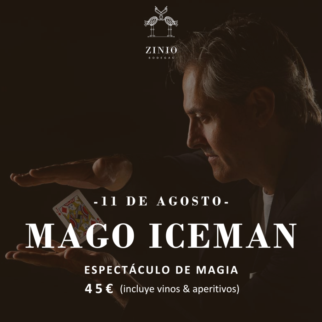 MAGO ICEMAN - espectáculo de magia - ZINIO Bodegas